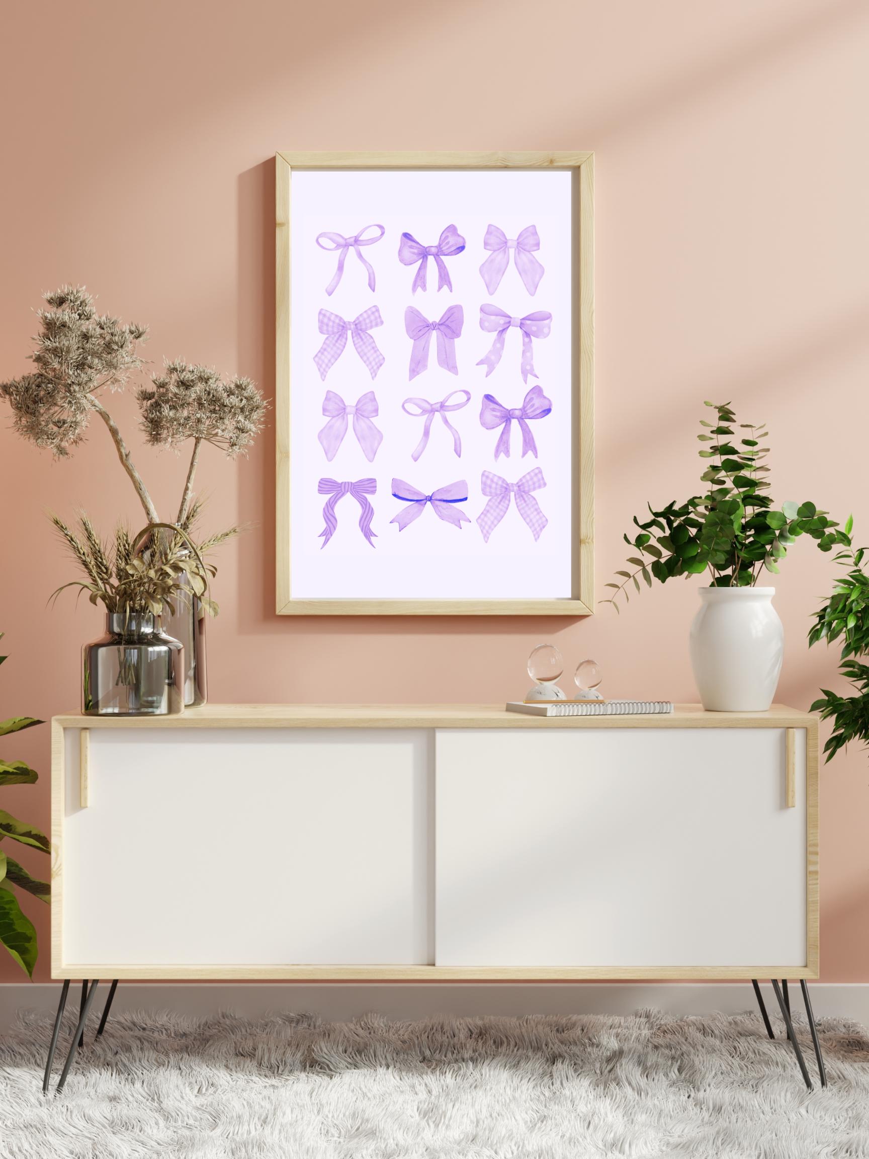 Bows Wall Art Digital Download - Etsy