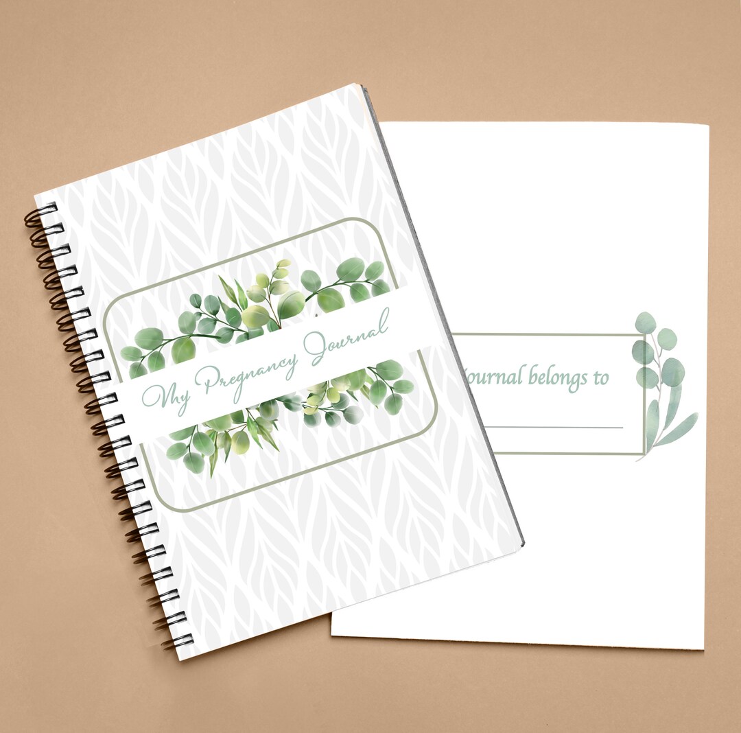 My Pregnancy Journal - Printable Pregnancy Journal - Pregnancy Planner ...
