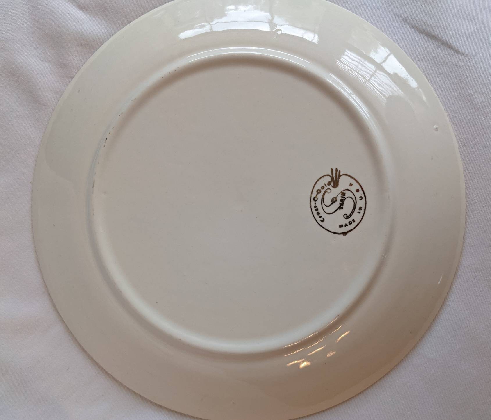 Vintage Collectable Georgia State Plate, Tourist Memorabilia, Travel ...