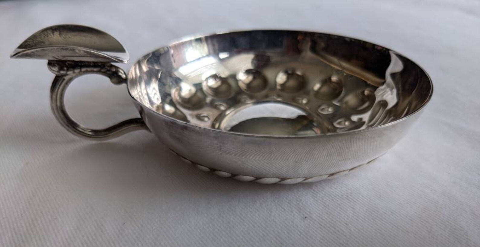 Mid Century Modern Wine Taster Cup Sommelier Cup Silver - Etsy