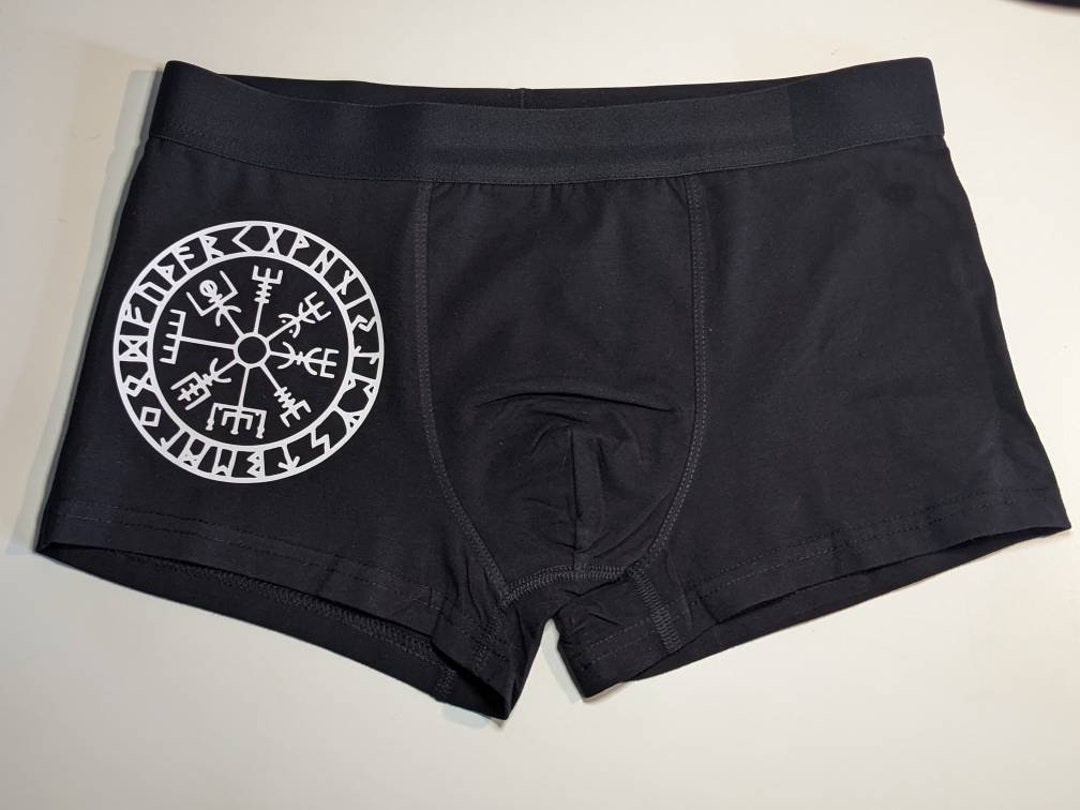Viking Boxers, Viking Underwear, Vegvisir Men Underwear, Vegvisir Boxer ...
