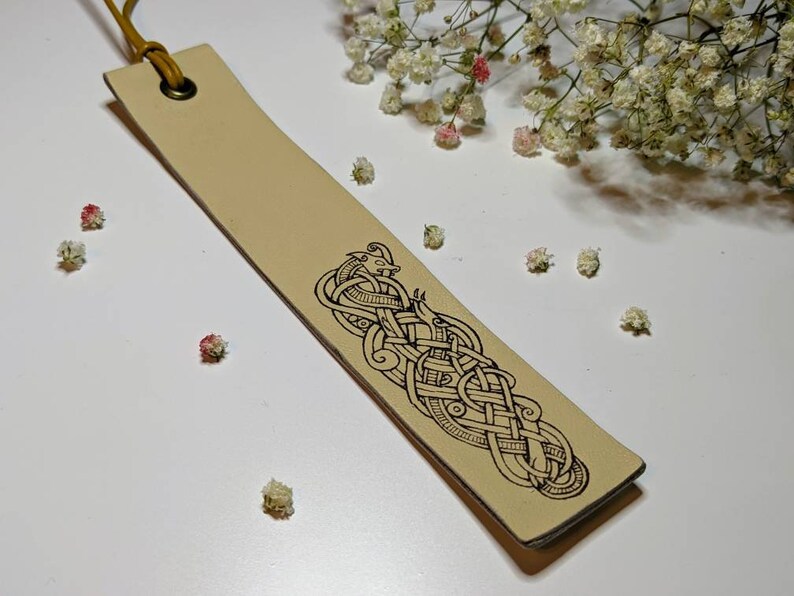 Custom Leather Bookmark Personalized Leather Bookmark - Etsy
