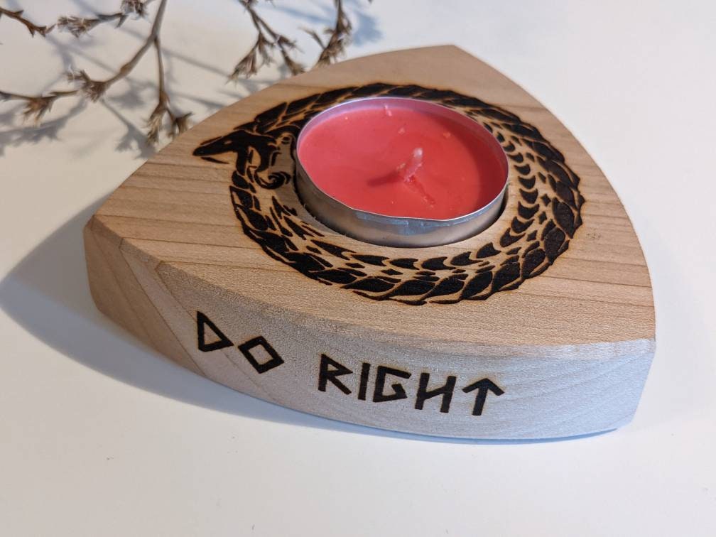 Tea light holder candle holder viking candle holder viking | Etsy