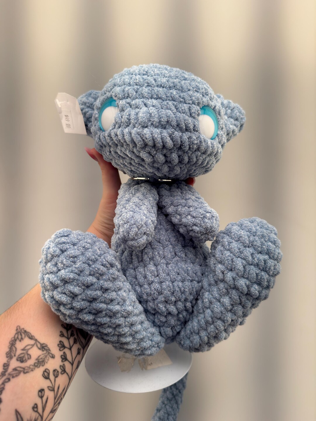 Blue Mew Hand Crocheted Plush - Etsy