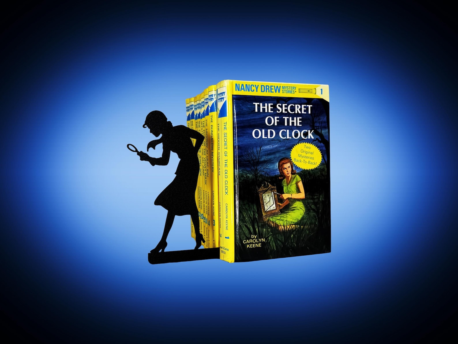 Personalized Nancy Drew Book Sign, Custom Library Divider, Booktok Gift ...