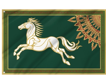 Rohan Symbol Flag - Etsy