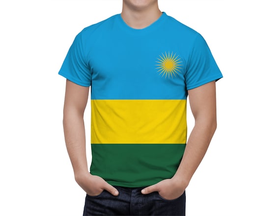 Rwanda Flag Shirt Coat of Arms of Rwanda Rwanda T-shirt - Etsy