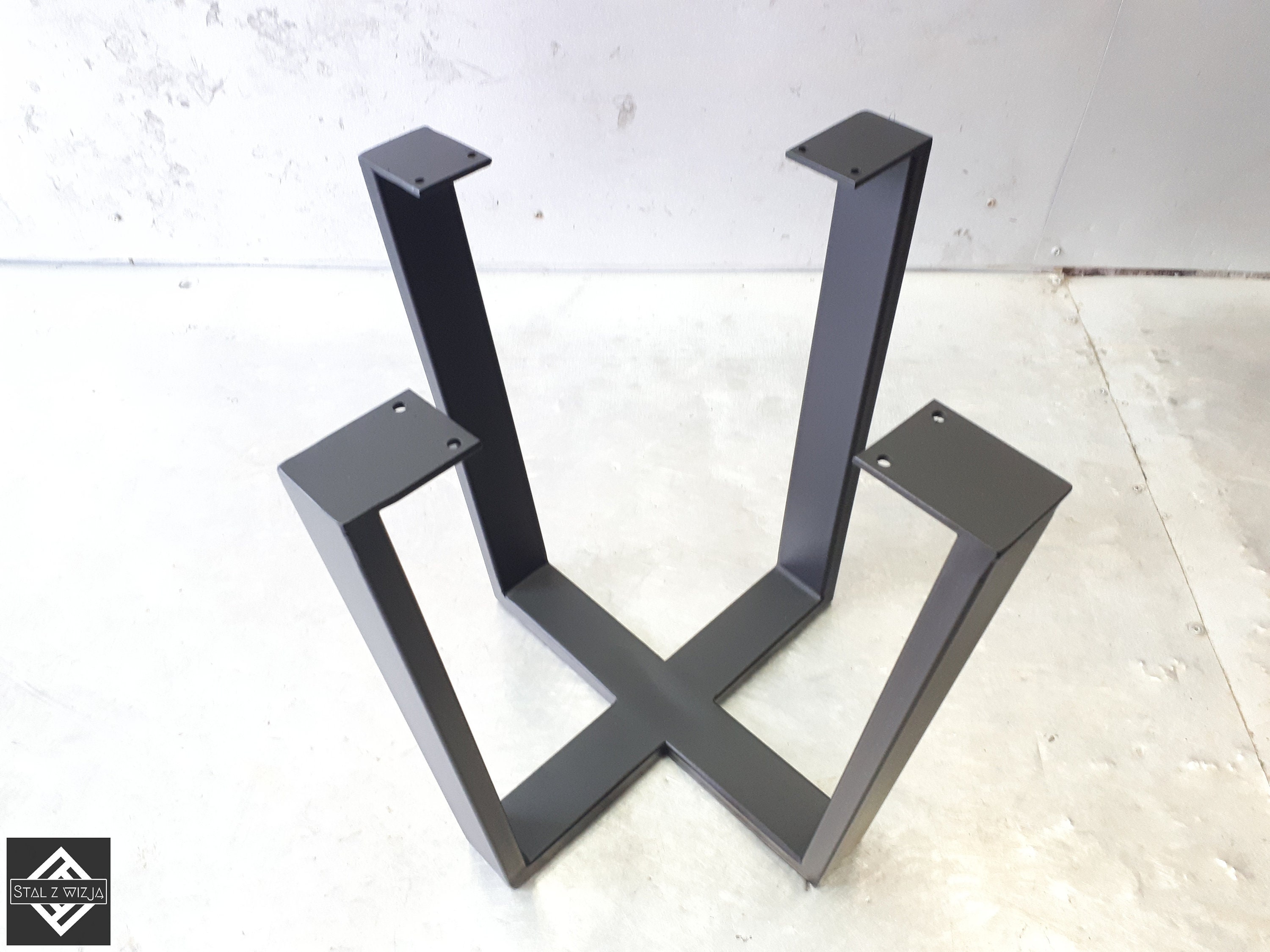 Coffee Table Base, Round Coffee Table Legs, Industrial Steel Legs ...