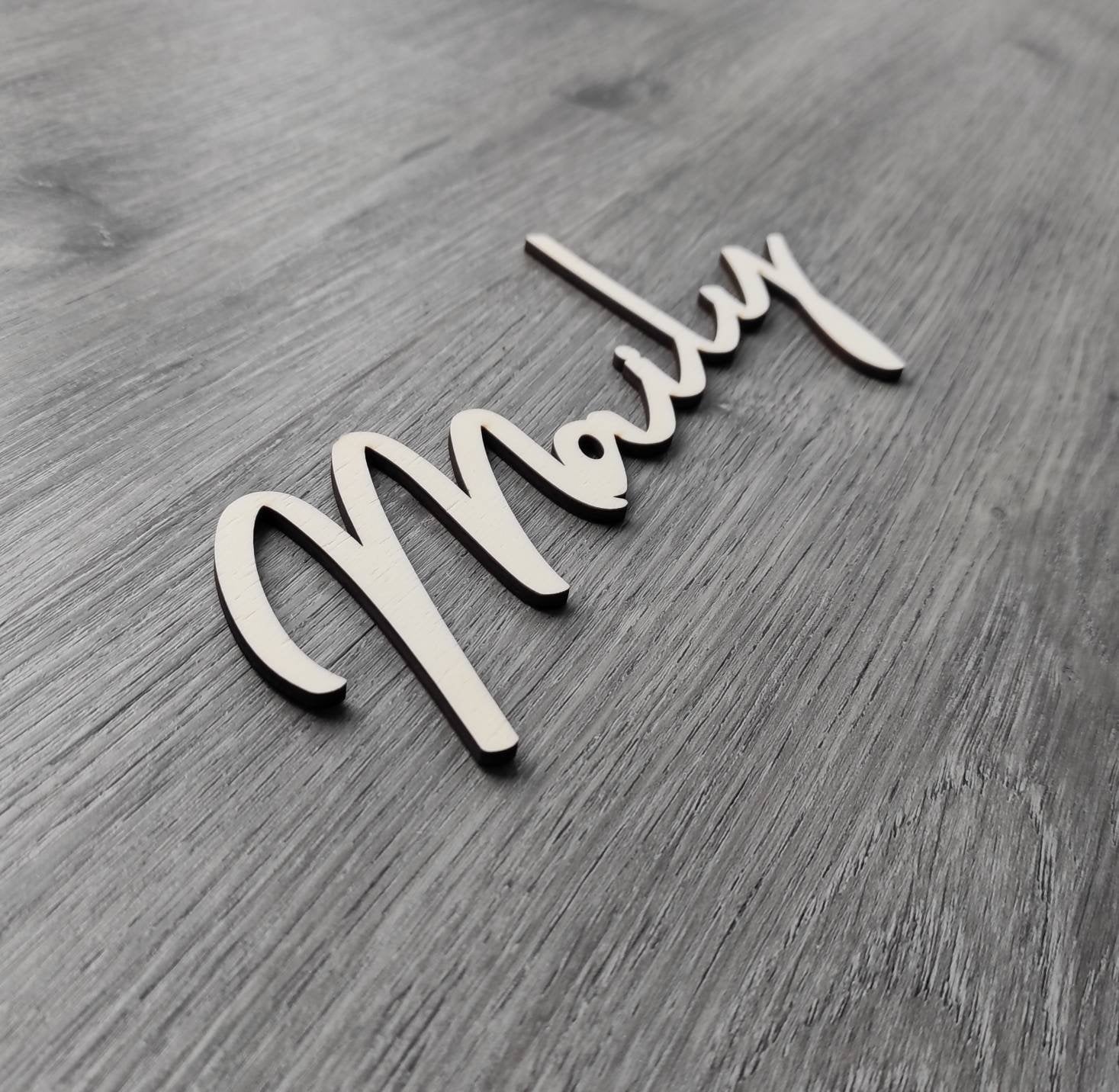 Lettering made of wood personalized | Etsy