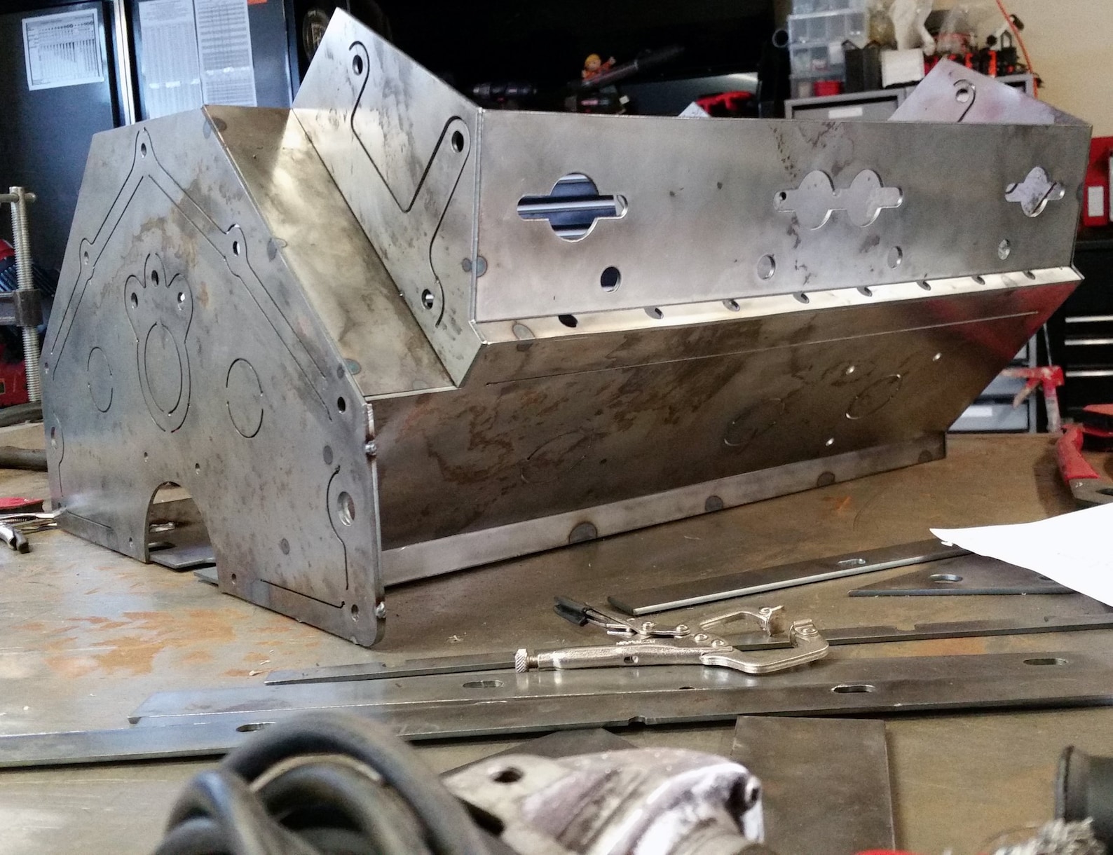 Small Block Engine Firepit - Rev up Your Outdoor Space! - Etsy