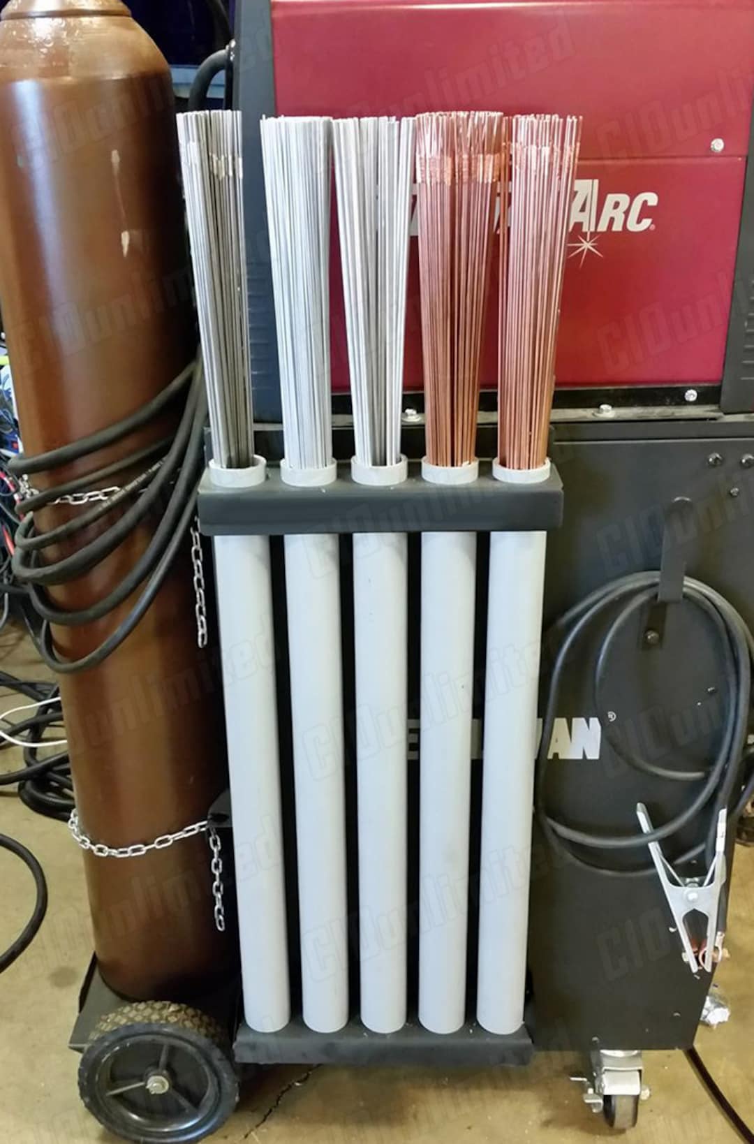 Welding rod holder store