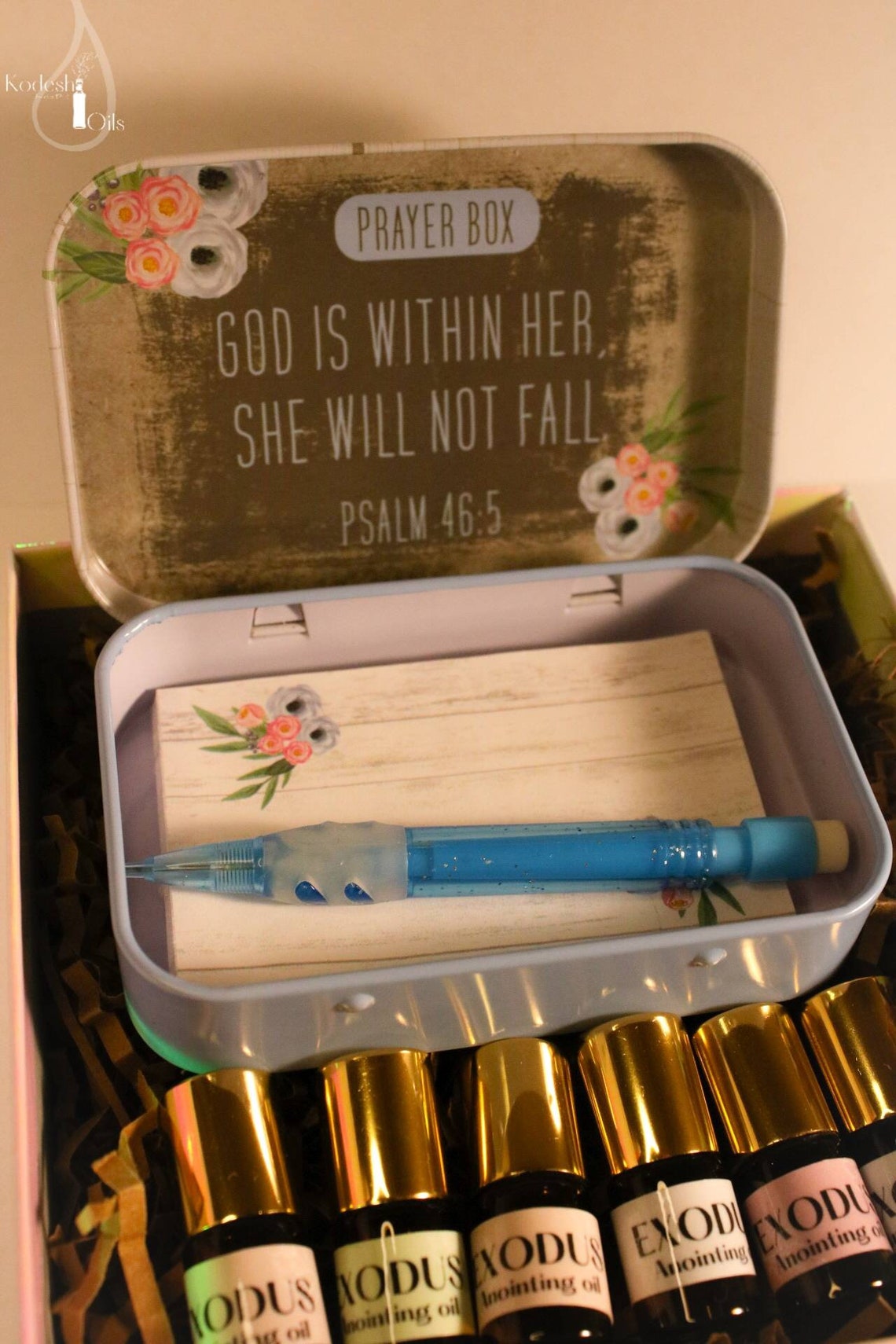 Exodus Holy Anointing Oil Gift Set of 6 Mini 2 Ml Roller Bottles Prayer ...