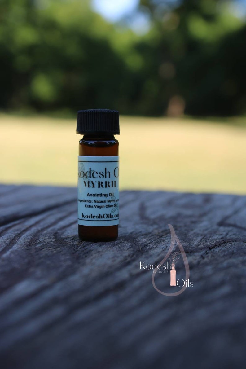 Myrrh Anointing Oil 1 Dram (1/8 Oz) Orifice Reducer Bottle Made With ...