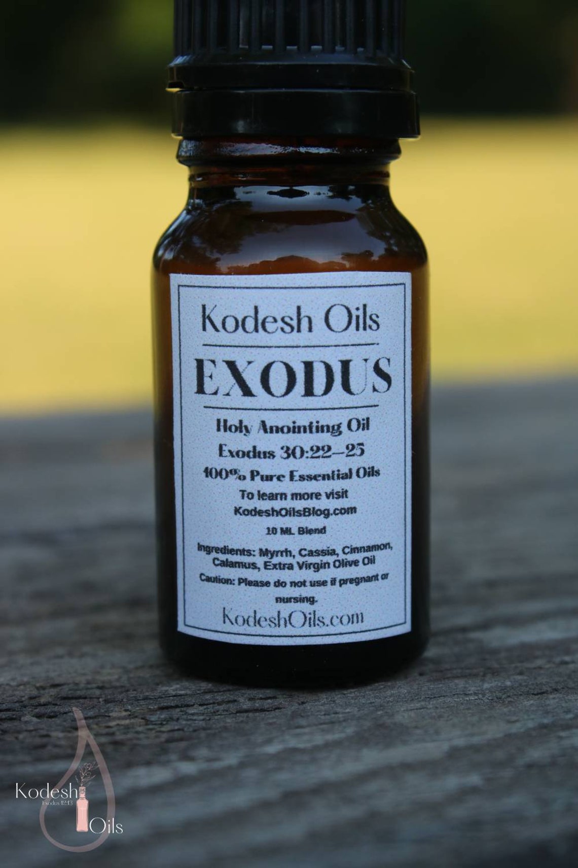 Exodus Anointing Oil 10 Ml Orifice Reducer Bottle Made With 100% ...