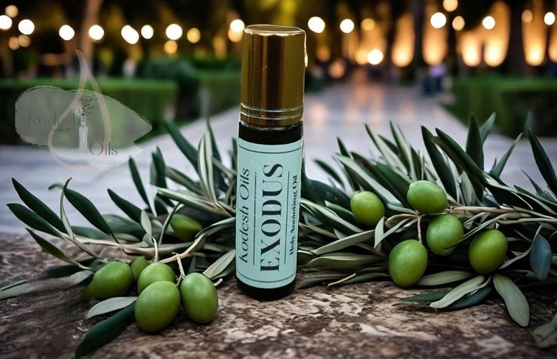 Exodus Anointing Oil 10 ML Roll on Bottle Amber Glass (choice of Color ...