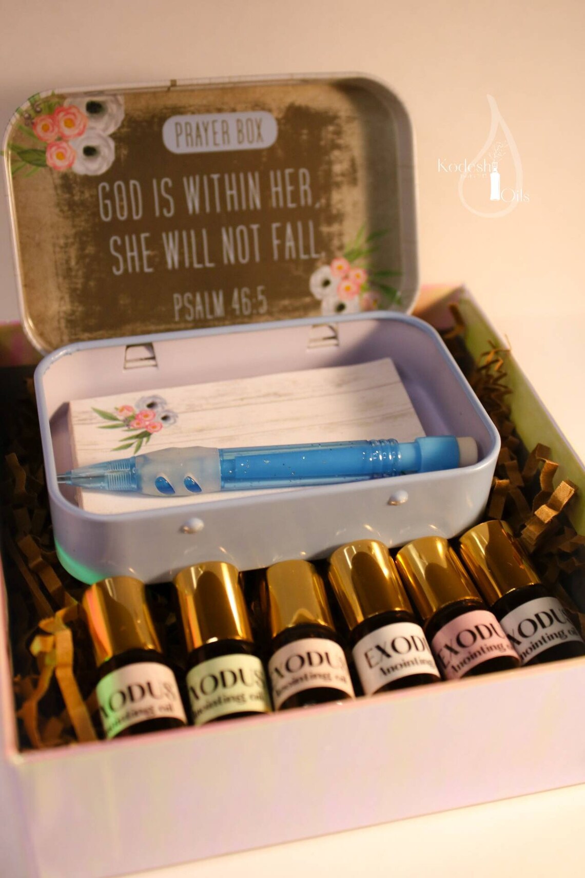 Exodus Holy Anointing Oil Gift Set of 6 Mini 2 Ml Roller Bottles Prayer ...