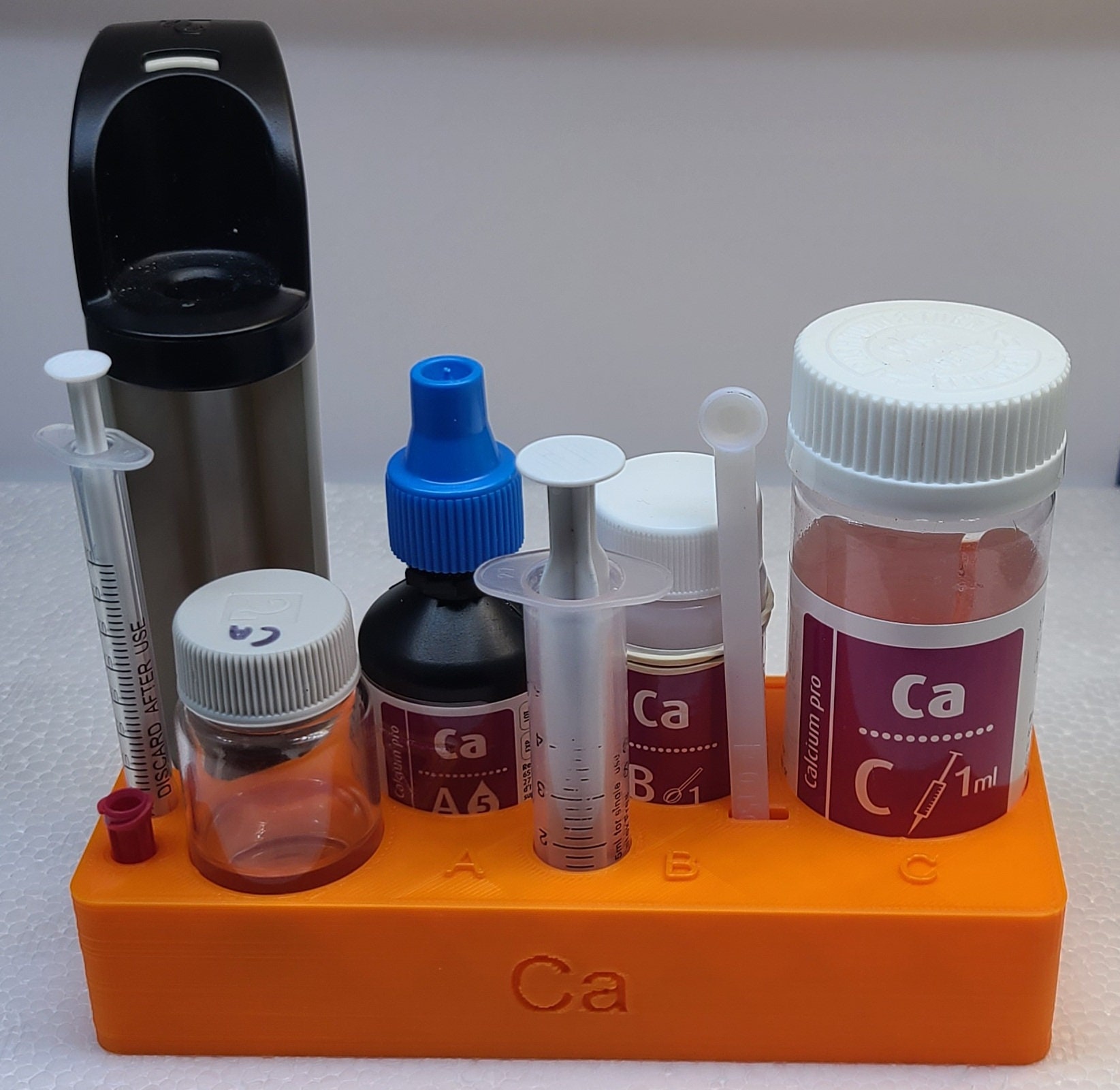 Red Sea Calcium Pro Test Kit 3D Printed Organization Tray | Etsy