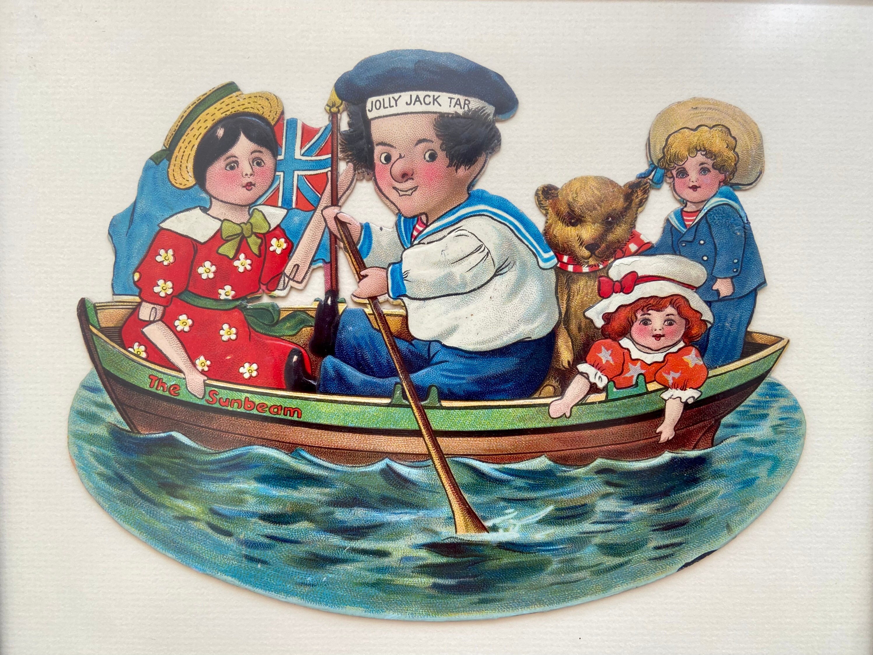 Framed Vintage Jolly Jack Tar 1910s20s Sailing Advertising - Etsy