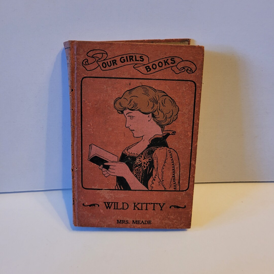 Wild Kitty- Our Girls Books- 1912- Mrs. Meade - Etsy