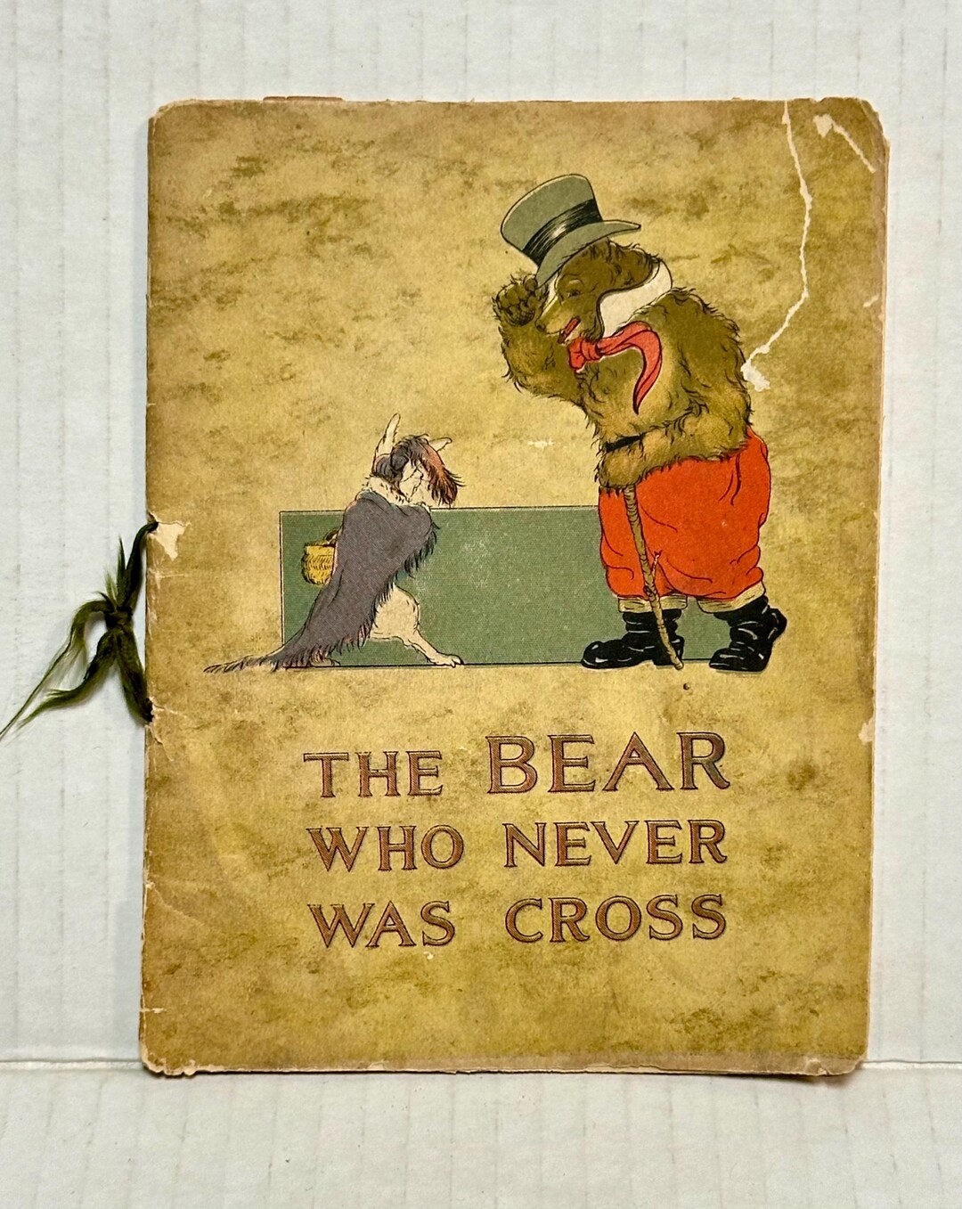 Antique 1916 the Bear Who Never Was Cross — Charlotte Herr & Frances ...