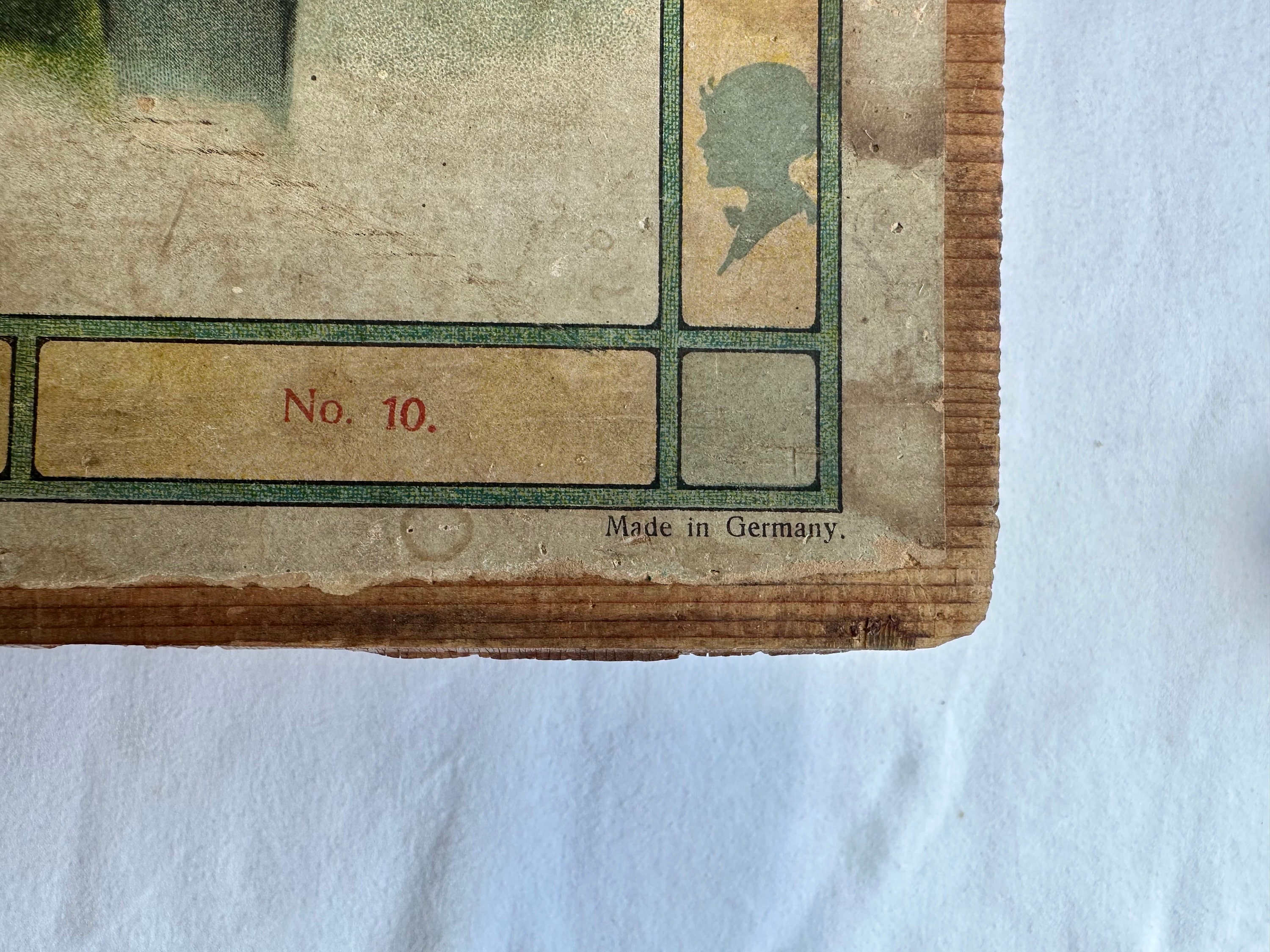 Antique 1800s Union Building Blocks No. 10 -- Made in Germany - Etsy