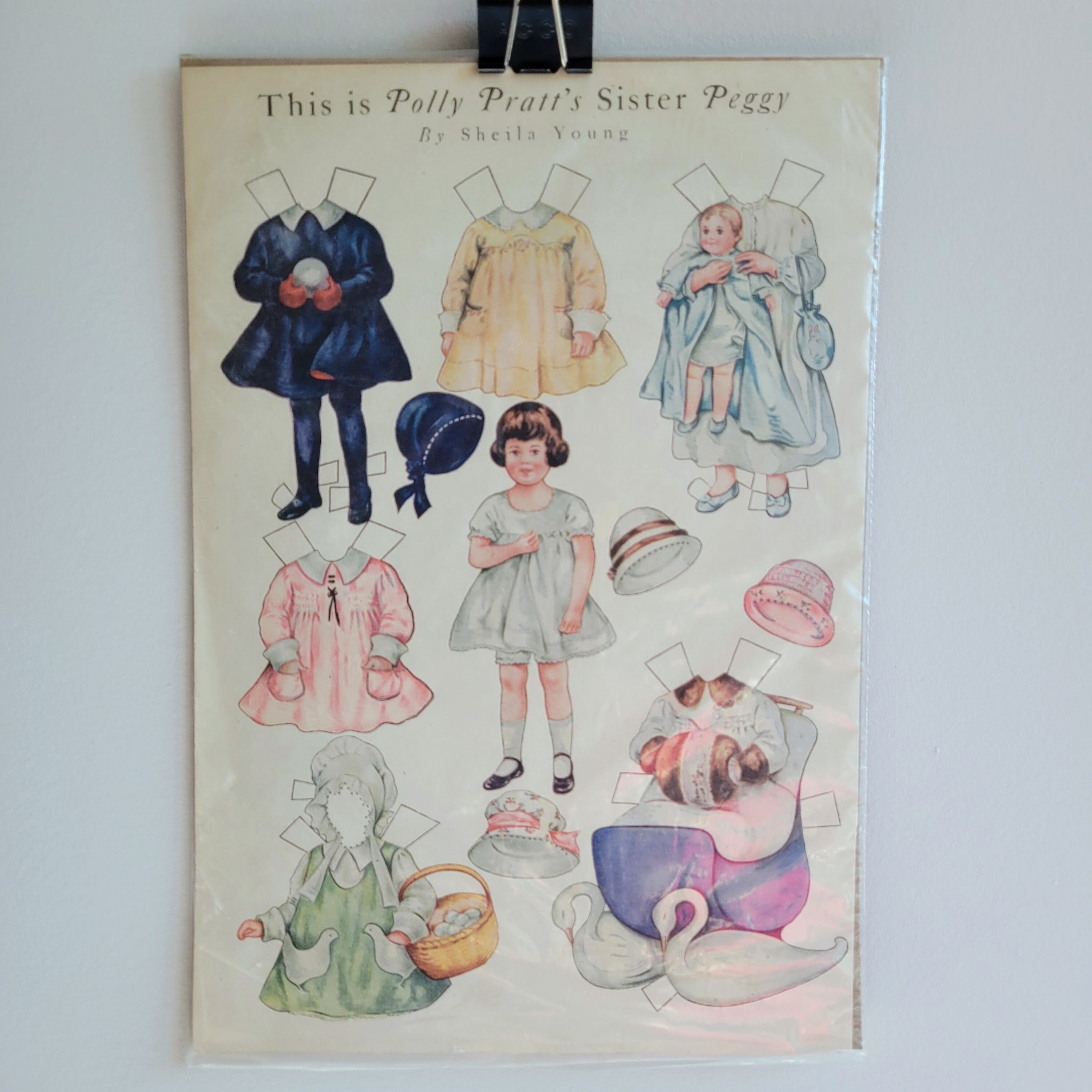 This is Polly Pratts' Sister Peggy 1920s Vintage Paper Dolls Sheila ...