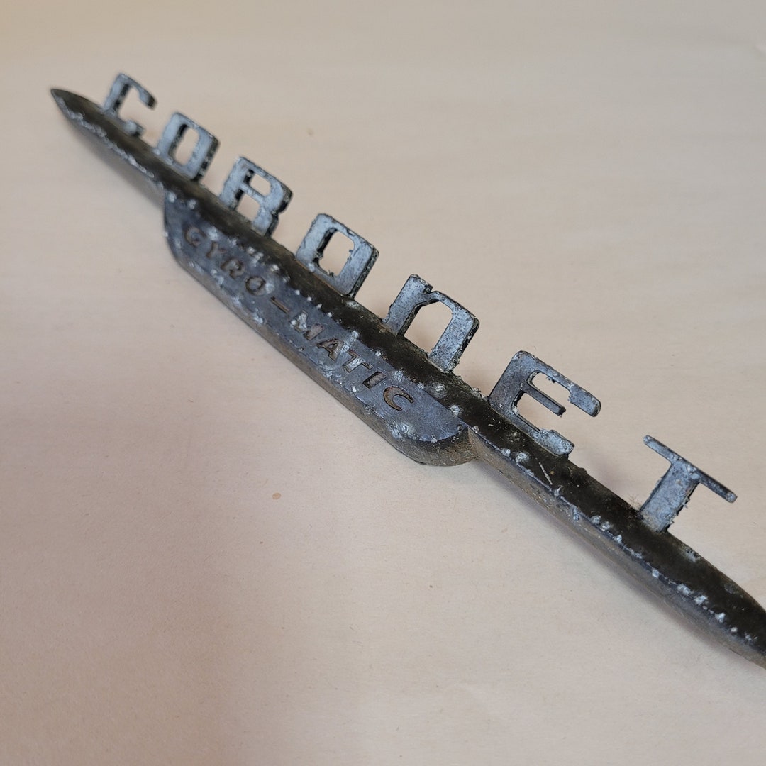 Dodge Coronet Gyro-matic Front Fender Emblem- Vintage - Etsy