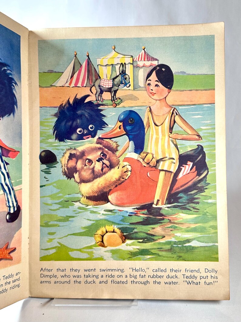 1940 the Teddy Bear Book No.916 – Whitman Publishing Co. – Vintage ...