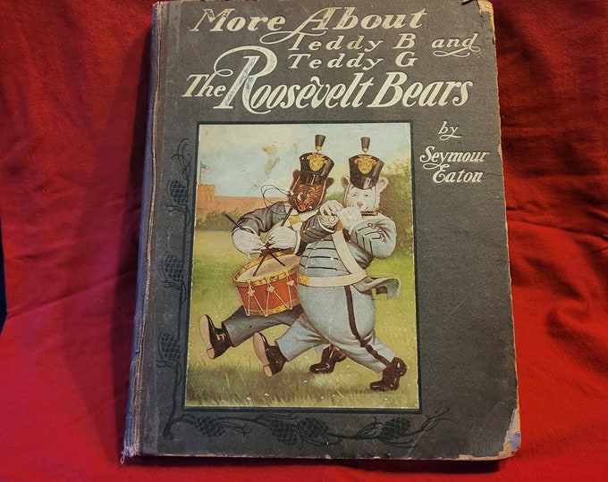 The Roosevelt Bears, More About Teddy B and Teddy G Antique Book 1907 ...