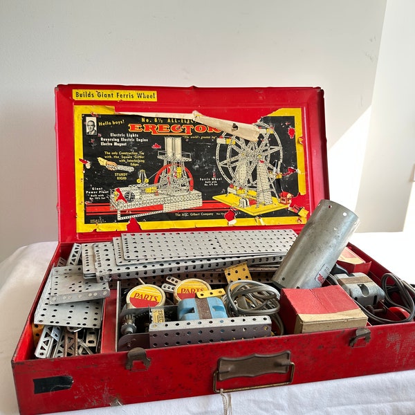 Vintage Erector Sets - Etsy