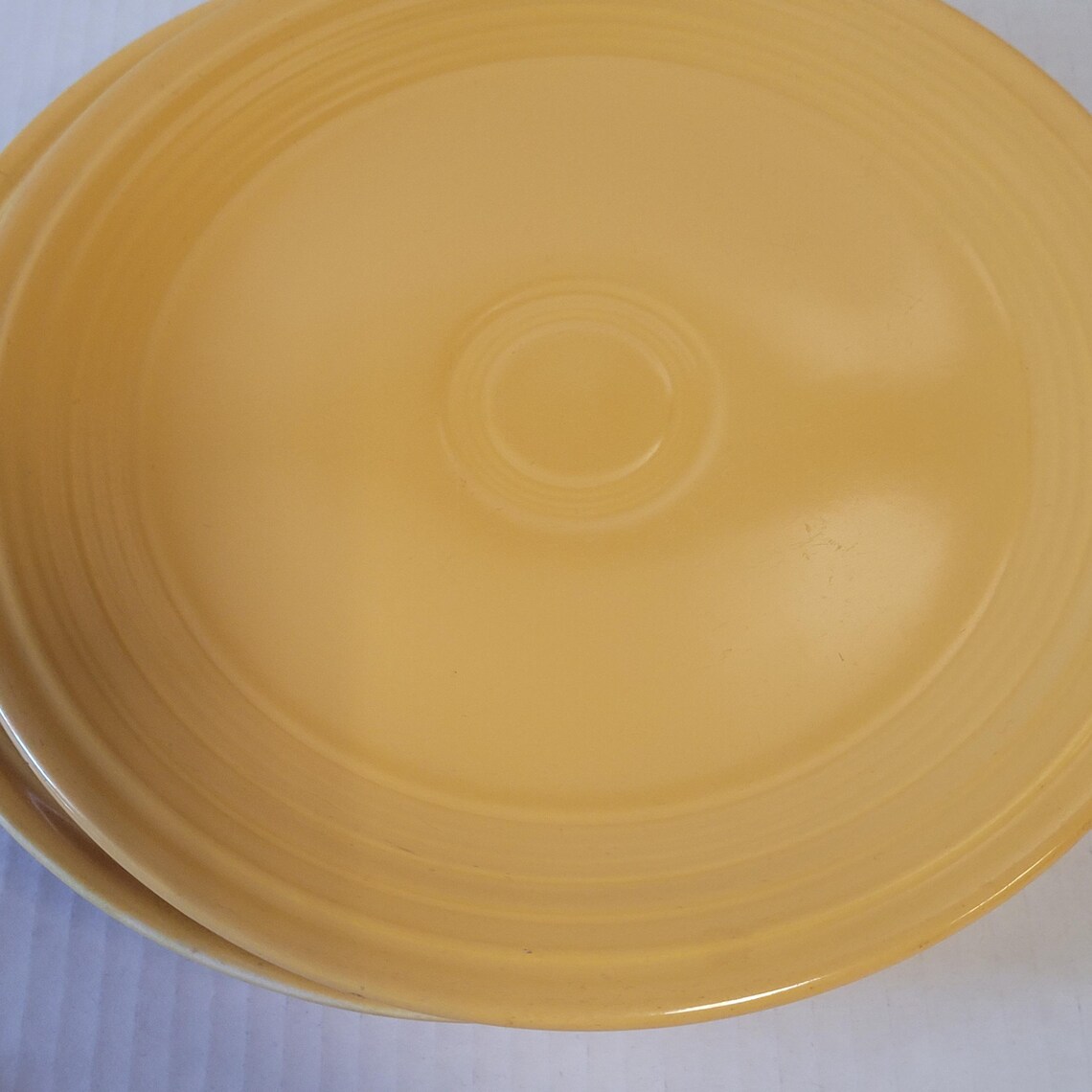 Fiestaware 4 Plate Set- Fiesta Ware 9-1/2" Sunflower - Etsy