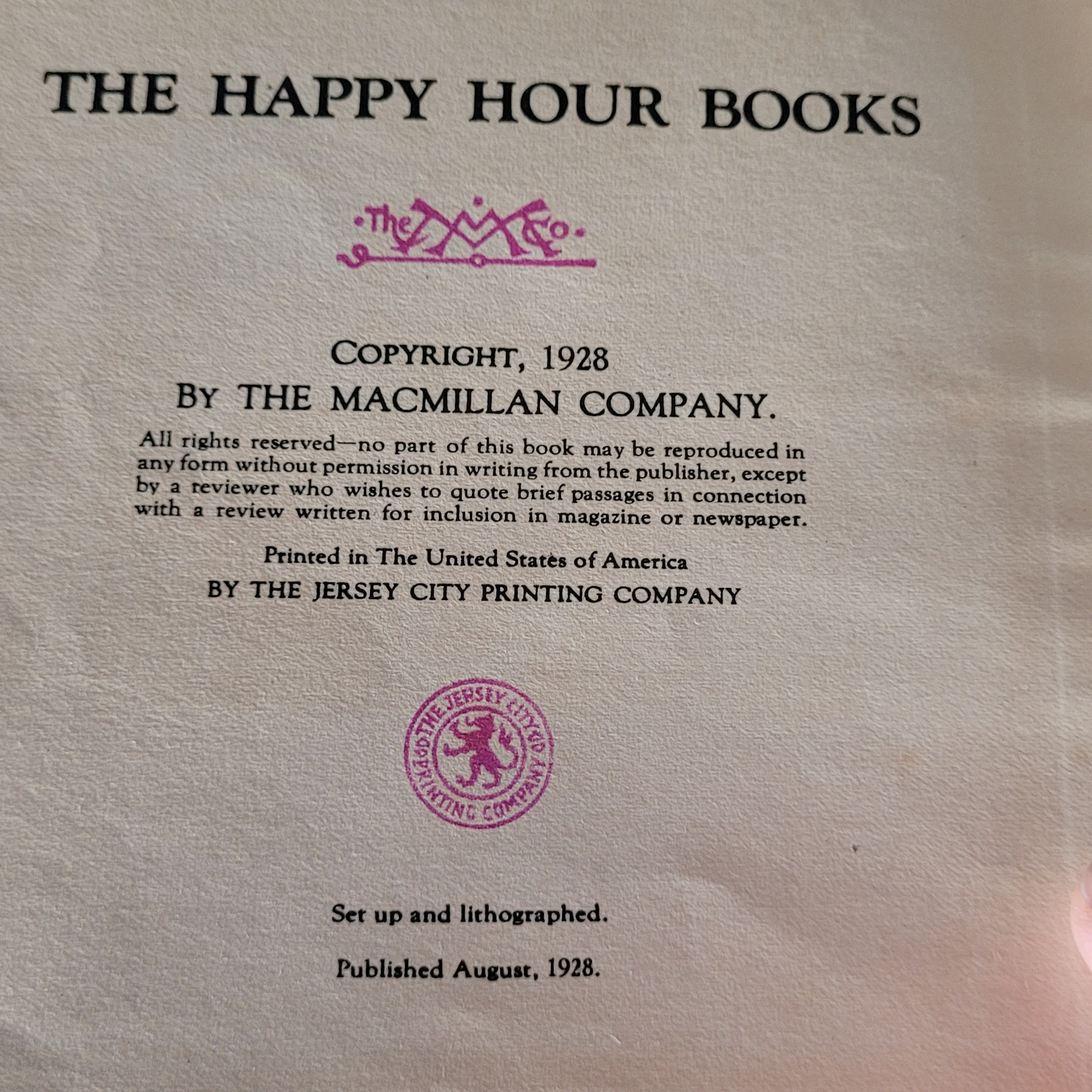 Vintage-1928-the Story of the 3 Bears-the Happy Hour Books - Etsy