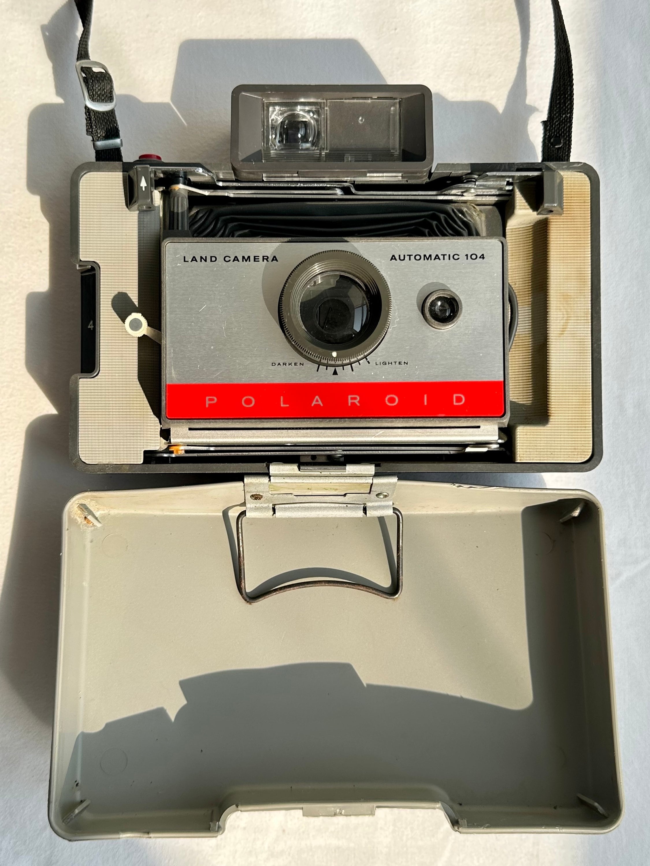 Vintage Polaroid Land Camera Automatic 104 With Case - Etsy