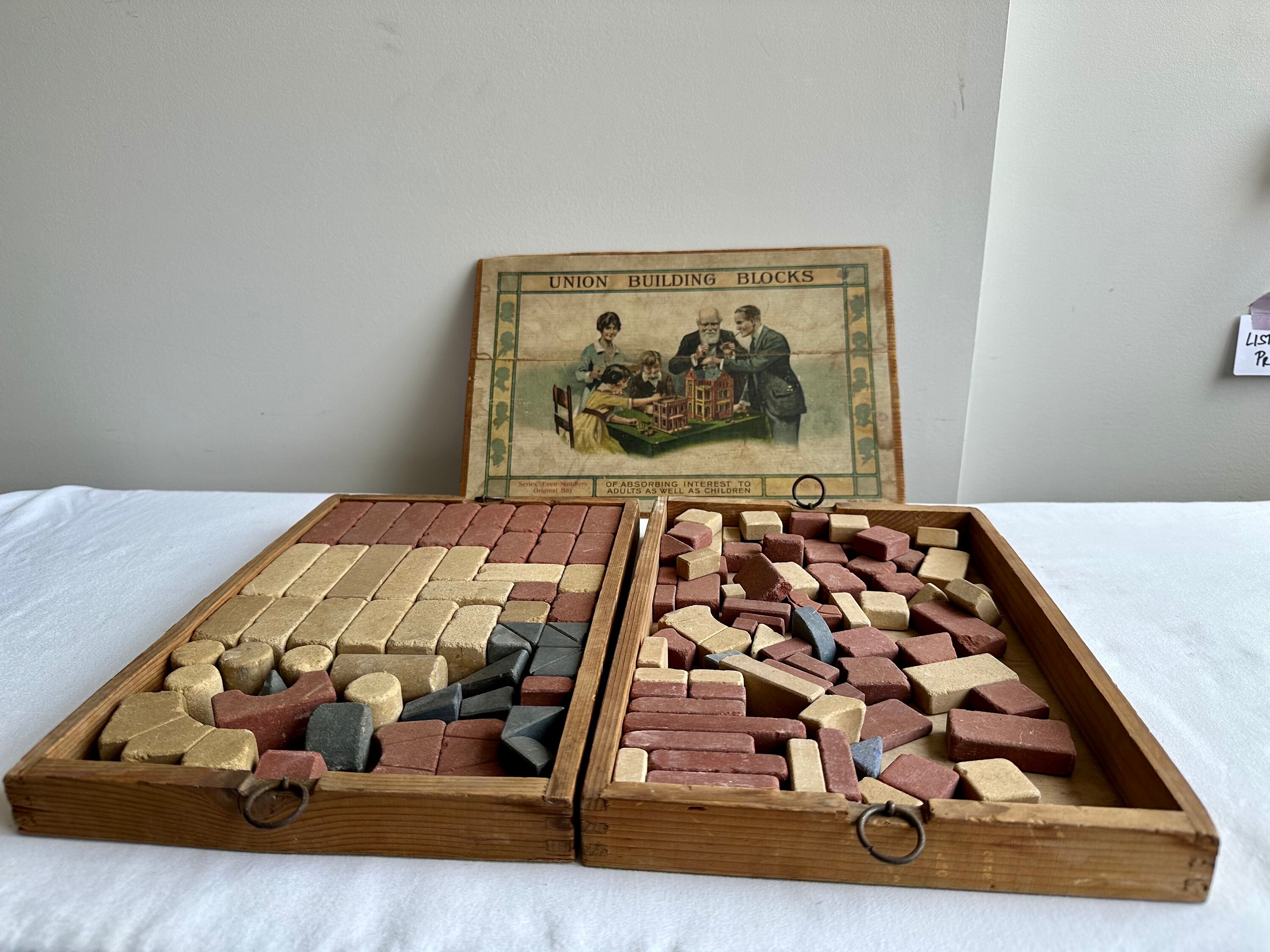 Antique 1800s Union Building Blocks No. 10 -- Made in Germany - Etsy