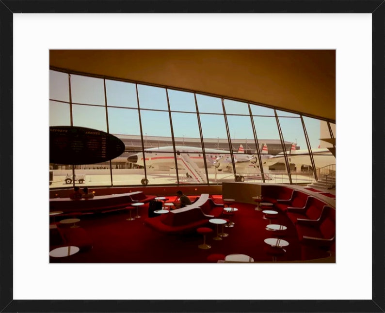 TWA Airline Hotel Fine Art Print - JFK Airport - New York City Framed ...