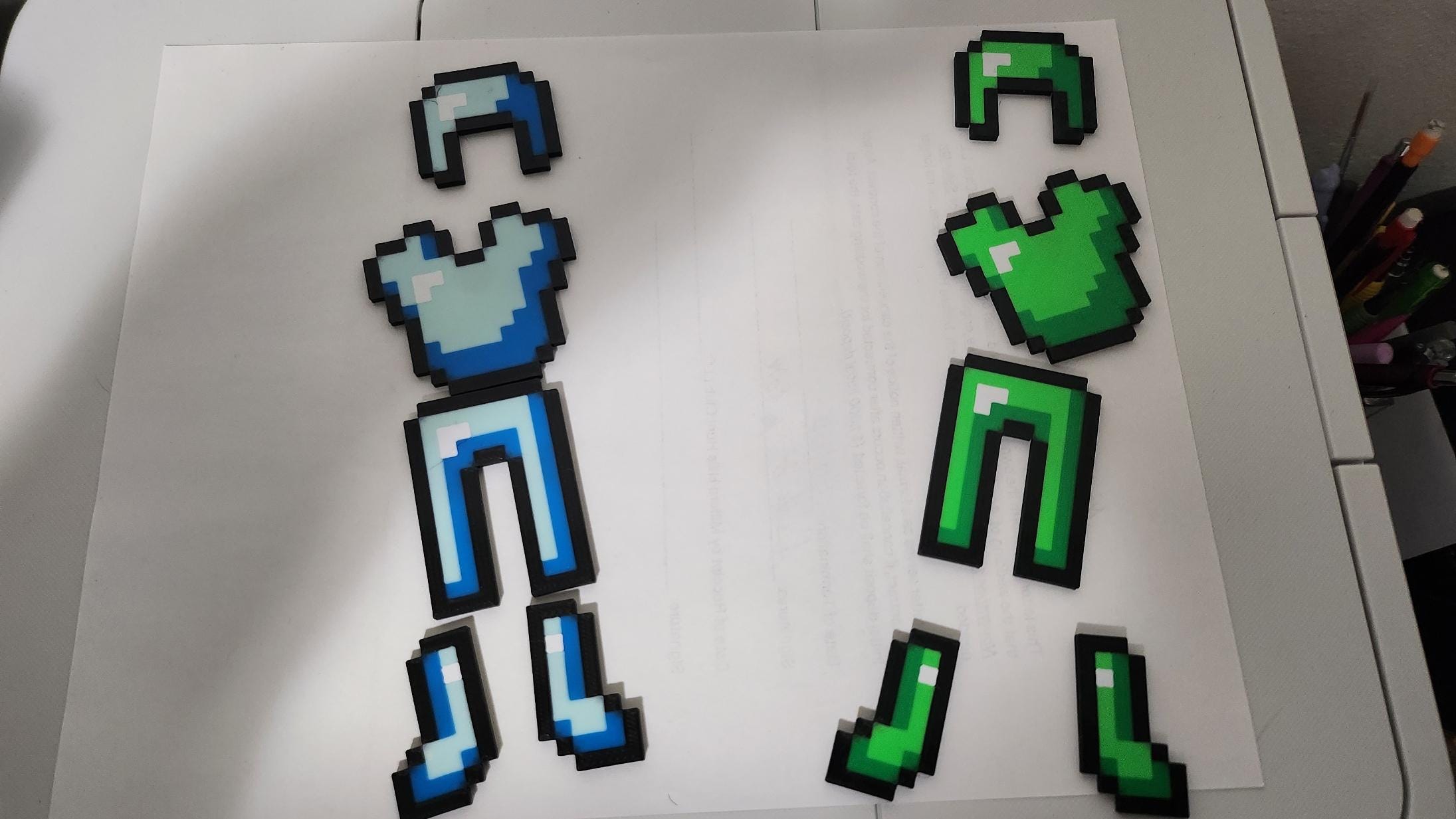 Detachable Enchanted Minecraft Armor Stand - Etsy