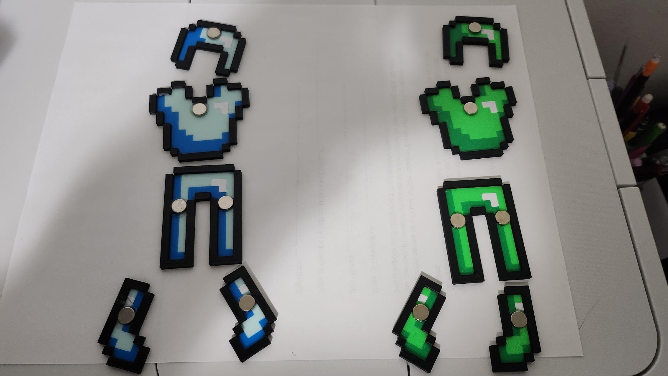 Detachable Enchanted Minecraft Armor Stand - Etsy