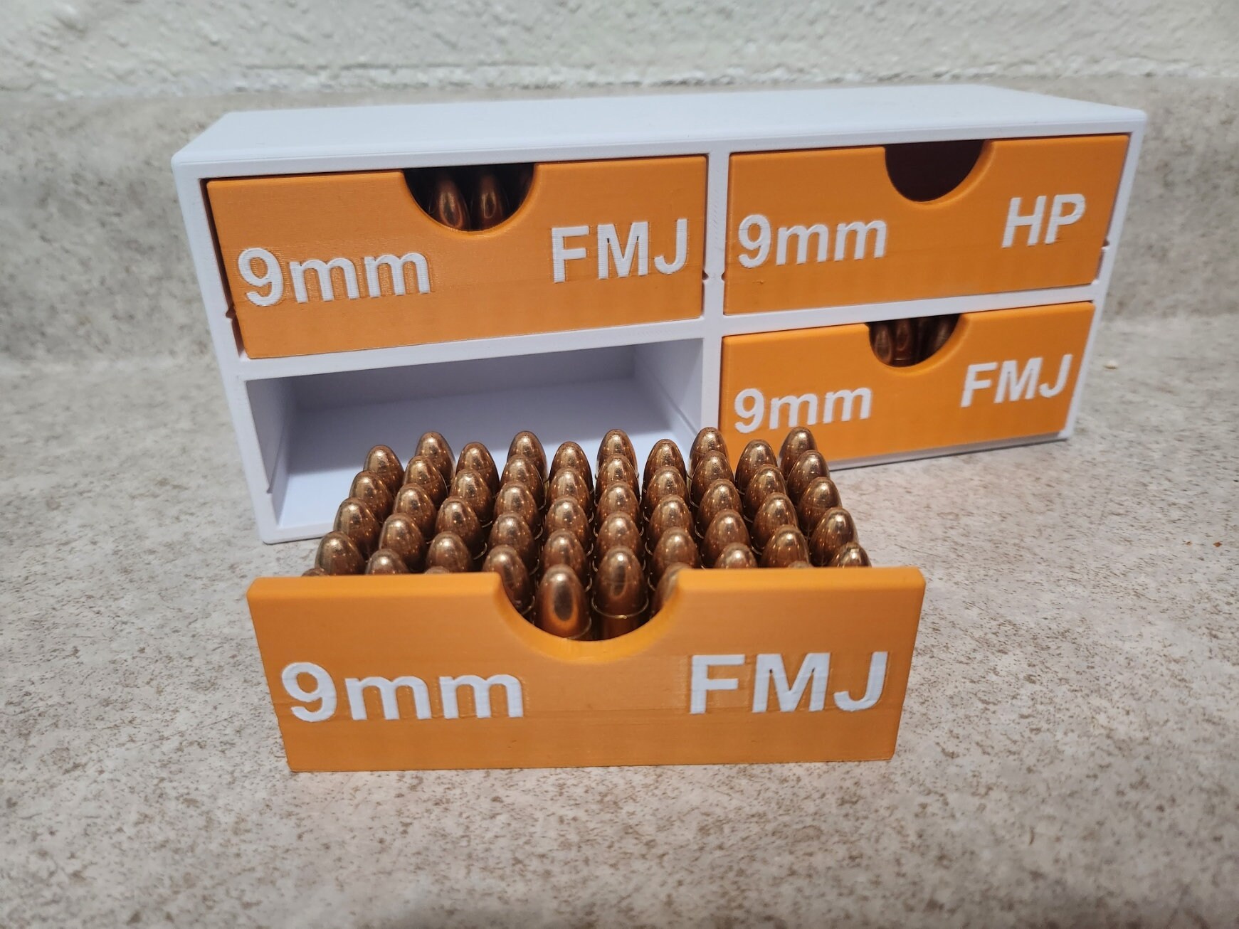 Customizable 9mm Bullet Storage Drawer - Etsy