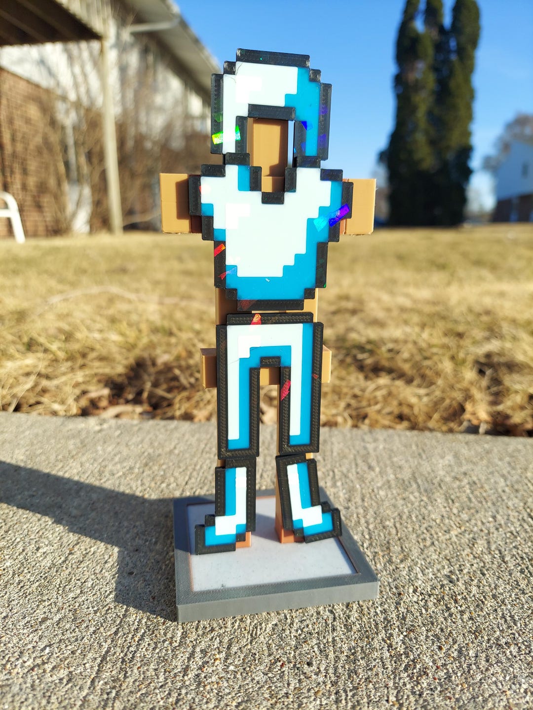 Detachable Enchanted Minecraft Armor Stand - Etsy