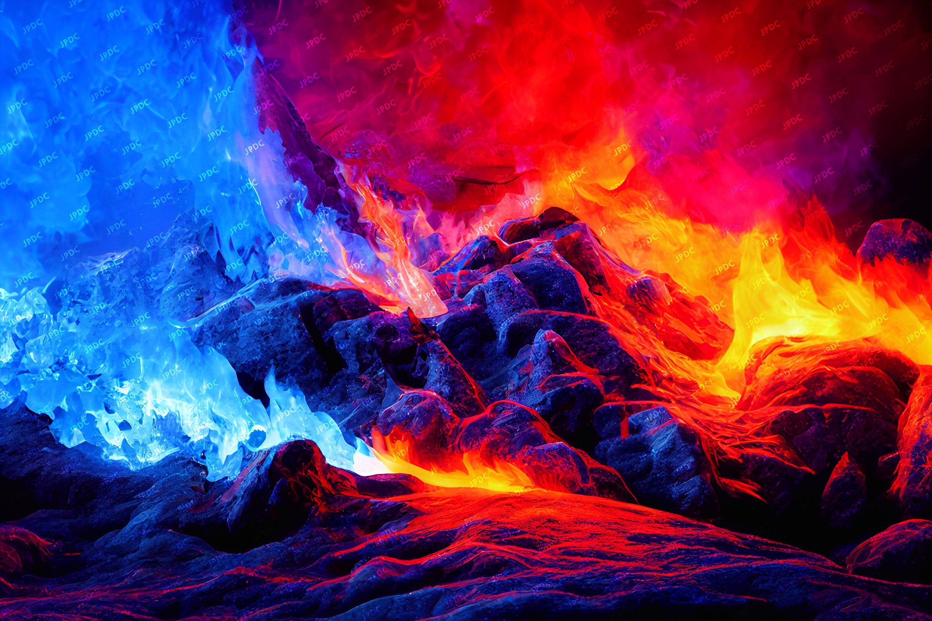 13 Fire & Ice Backgrounds Digital Download - Etsy