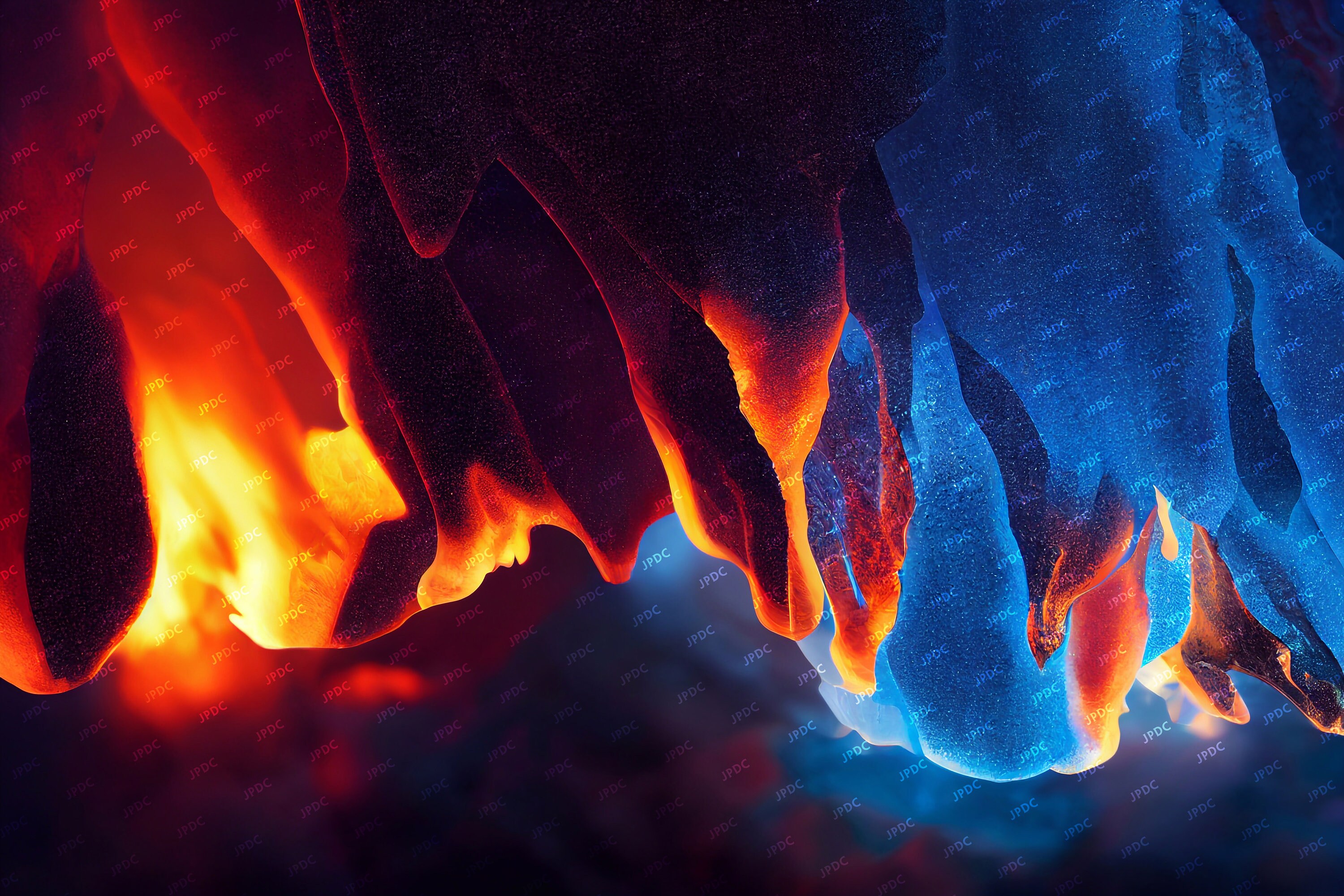 13 Fire & Ice Backgrounds - Digital Download - Etsy