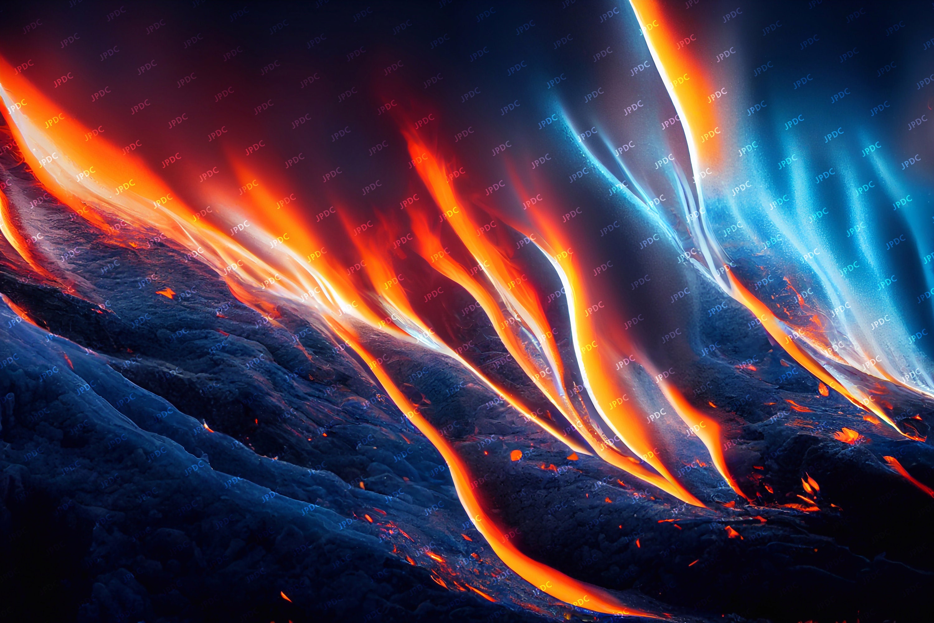 13 Fire & Ice Backgrounds - Digital Download - Etsy