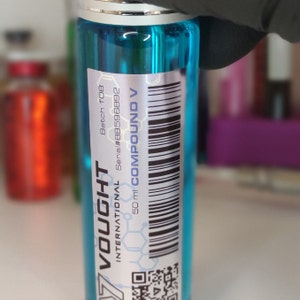 Compuesto V/24 / Vial Prop / Suero Super Powers - Etsy