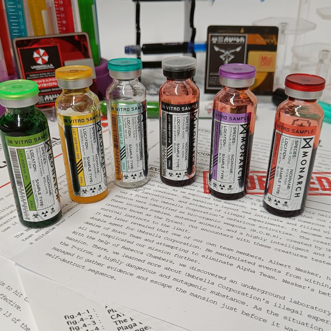 Monarch Kaiju | Titan Blood Sample | Godzilla | King Kong | Star King ...