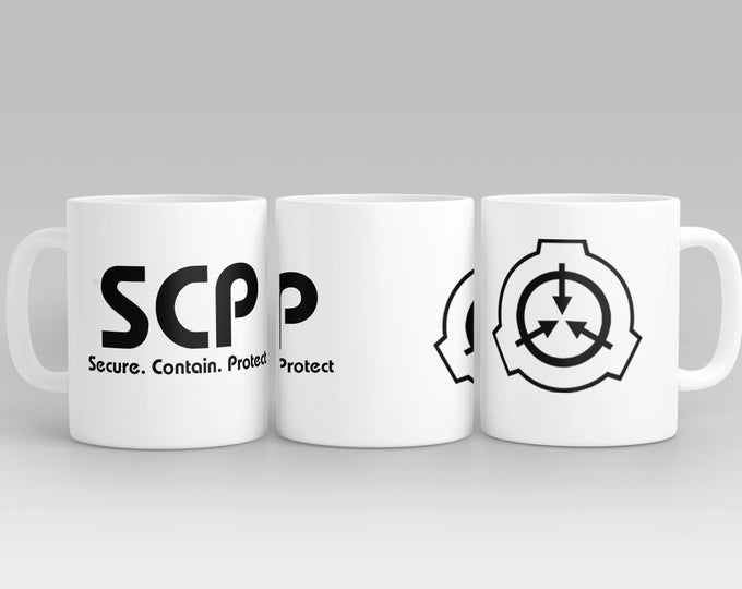 SCP Mug for Clearance Level 4 Personnel Only Includes Description of a ...