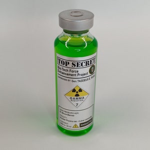 Hulk Enhanced Super Soldier Serum V2 / Marvel Accesorios De Suero - Etsy