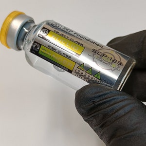 SCP-123 Contained Miniature Black Hole / Cosplay / SCP / Horror ...