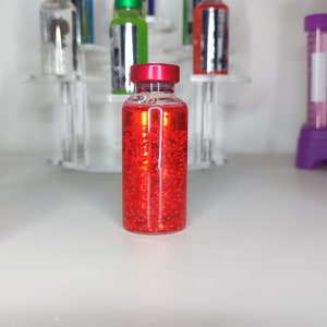 Prototype | the Redlight Virus | Vial Prop - Etsy