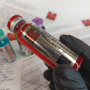 Final Fantasy VII Pack of 4 Vials -mako- Jenova Cells - Project S ...