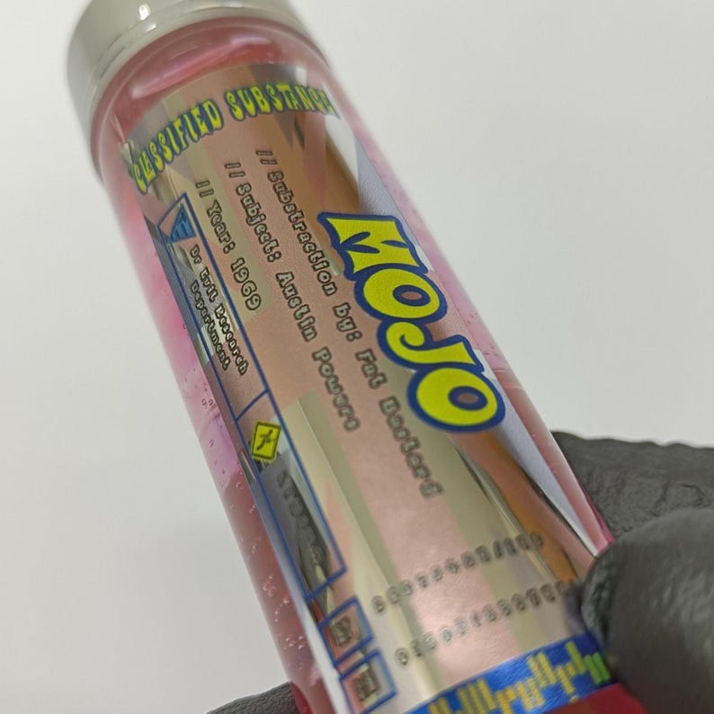 Accesorio De Frasco De Mojo: Inspirado En La Película Austin Powers - Etsy